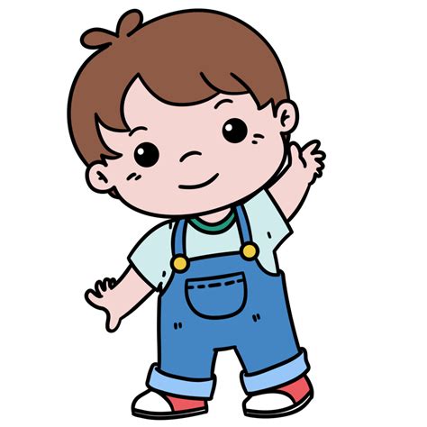 Descargar Dibujos Animados Niño Chico Gratis Cute Boy Drawing Old