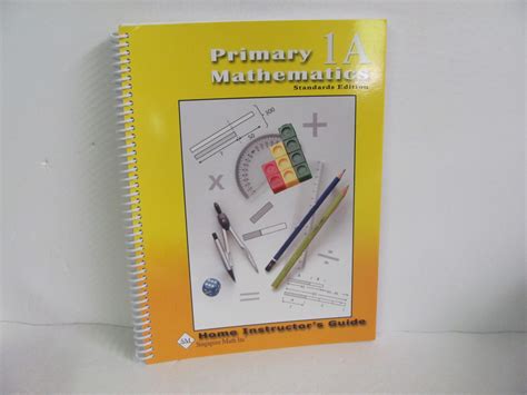 Primary Mathematics 1a Singapore 1st Grade Mathematics Textbooks