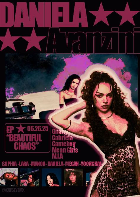 Katseye Poster Daniela Avanzini Como Tener Labios Gruesos Imágenes