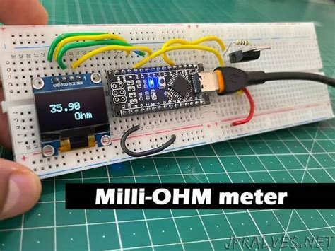 Milliohm Meter Theory And Project Jpralves Net