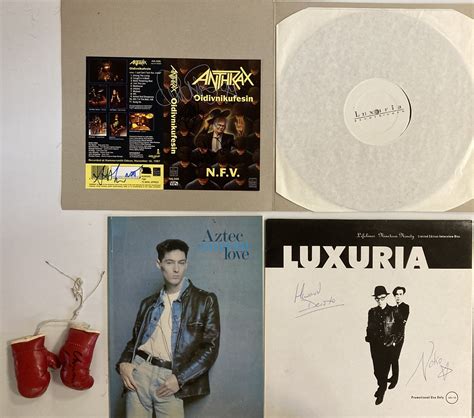 Lot 295 Assorted Signed Items Chrissie Hynde