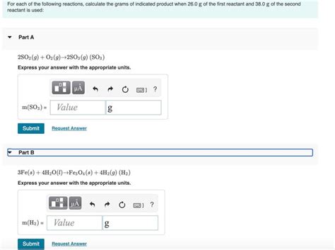 Solved For Each Of The Following Reactions Calculate The Chegg