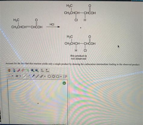 Solved H C CH CHCHCHCOH Ontdagte H C HCI CH CHCH CHCOH H C Chegg Com