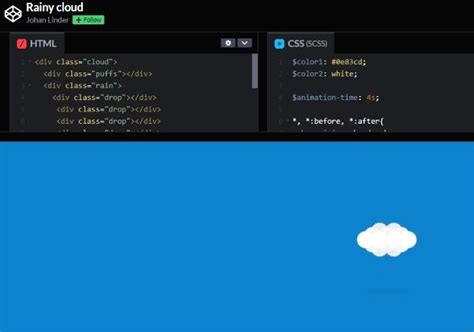 19 Best Css Clouds Examples Webtopic