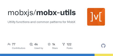 Github Mobxjsmobx Utils Utility Functions And Common Patterns For Mobx