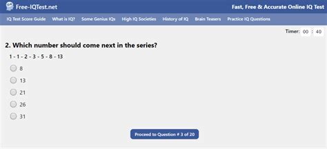 10 Best Online Iq Test With Instant And Accurate Results Bestoob