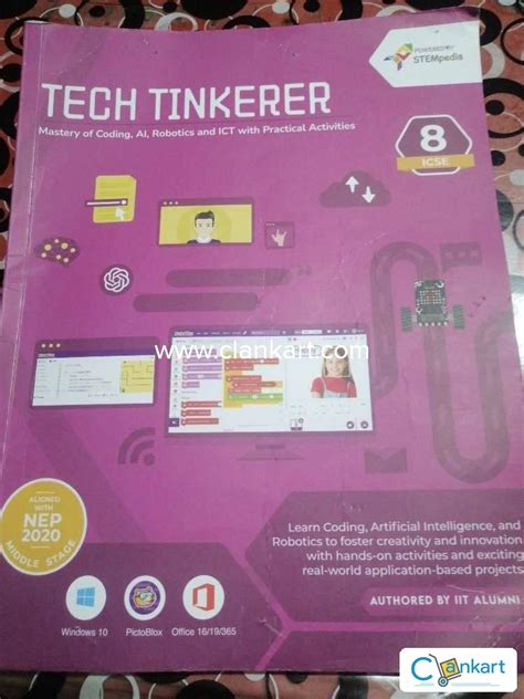 Buy Tech Tinkerer Ai And Robotics Book Class 8 Icse Book In Good