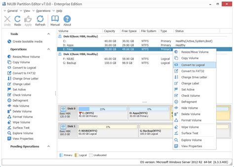 How To Convert Primary Partition To Logical With Niubi Partition Editor