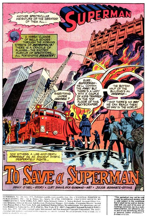 Read Online Superman 1939 Comic Issue 240