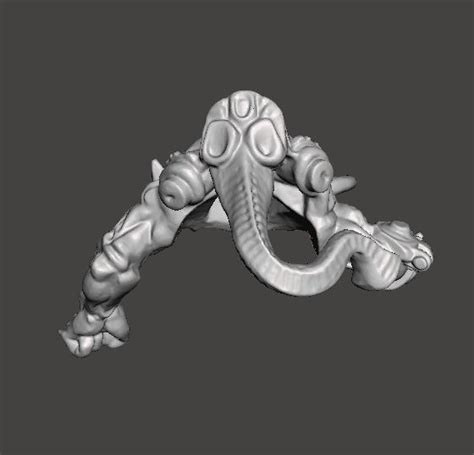Doom 3 Cyberdemon Miniature Figure Model Scifi Games Rpg 3d Model 3d Printable Cgtrader