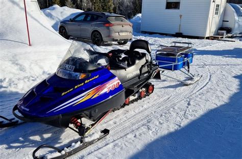 Polaris Sks 700 Med Skoterkälke Säljes I Sund Såld Eller Borttagen