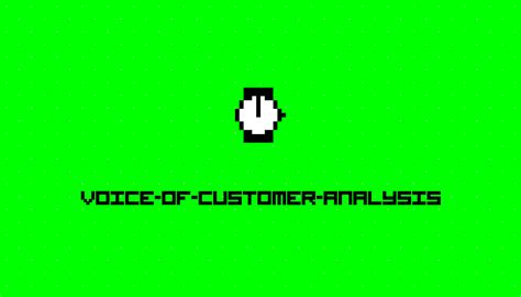 Voice Of Customer Analysis Stories Hackernoon