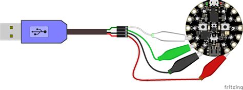 External Ttl Serial Connections Circuit Playground Express Serial