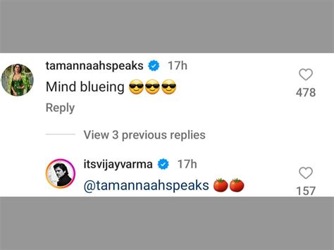 Tamannaah Bhatia Has The Cutest Reaction To Vijay Varmas Latest