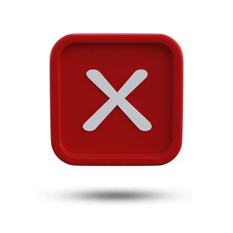 Premium Psd Warning 3d Icon Psd Mockup