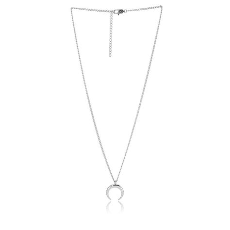 Buy Daniel Klein Silver Color Necklace For Men Online