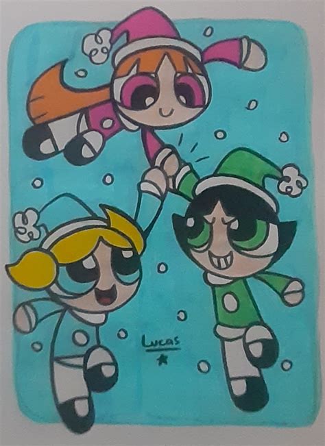 The Powerpuff Girls Christmas Outfits By L21fanarts On Deviantart