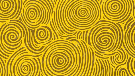 Free Vector Abstract Yellow Spiral Pattern Design
