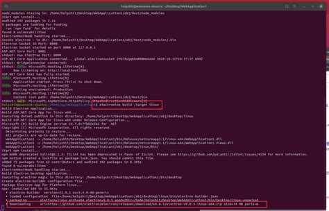 build app on linux · issue 499 · electronnet electron · github