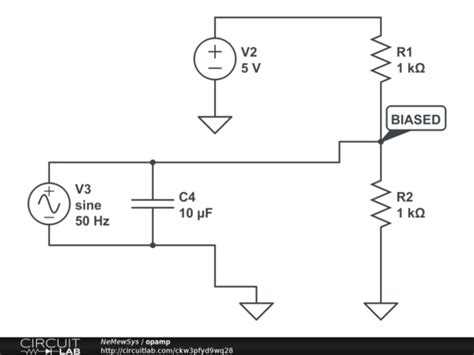 Opamp Circuitlab