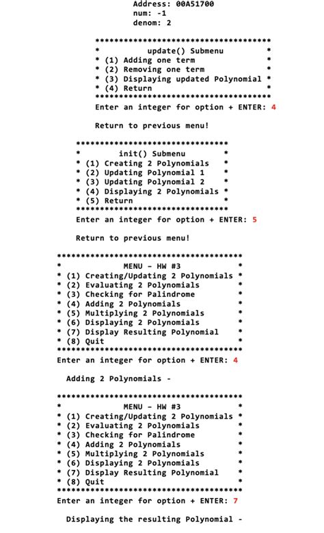 Solved 1 Write A C Program With Call To Functions To