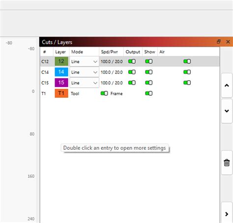 I Lost All My Speed Power Settings On Last Update Lightburn Software