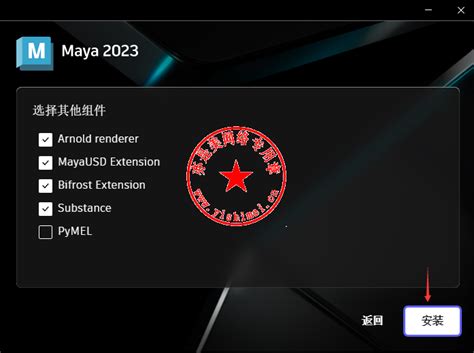 点击“安装”，