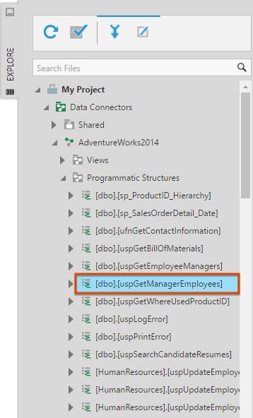 Stored Procedure Select Select Transforms Cleanse Consolidate