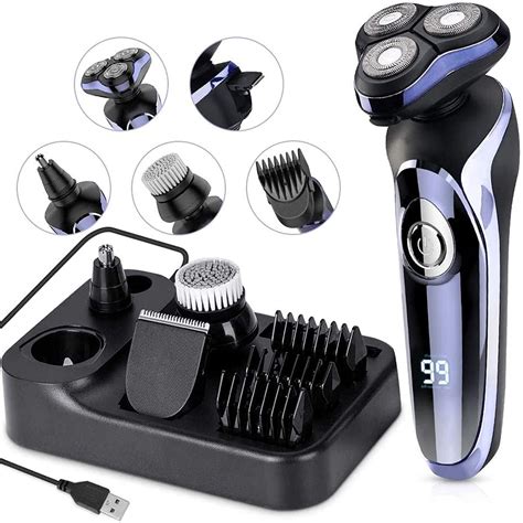 Kurener Electric Shaver Razor For Men Rechargeable 100