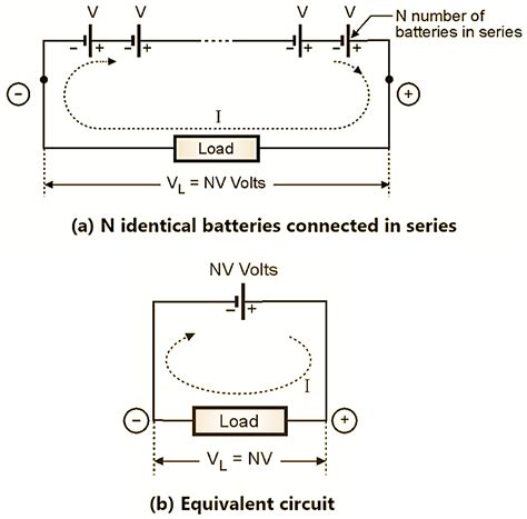 Series And Parallel Connection Of Batteries Theory Diagram And Formula Electrical And