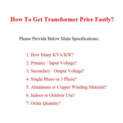 10kva Step Up Down Transformer Efficient Power Solutions
