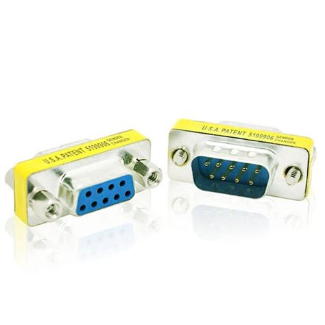 Multibao PCS DB Pin Male To Female Gender Changer Converter Extension Adapter RS PC