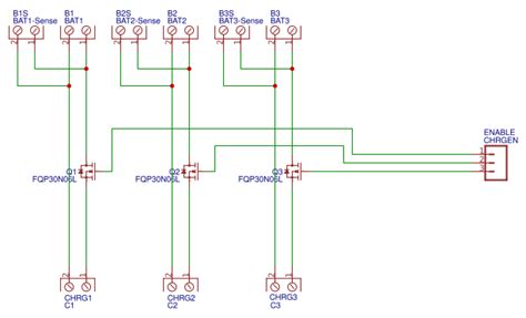 Charger Management Array Board Easyeda Open Source Hardware Lab