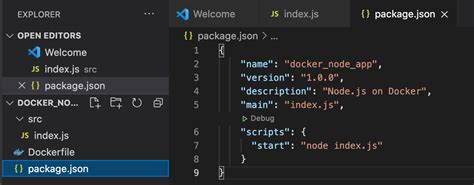 Node js 実行環境 Docker コンテナ化 しすろぐ