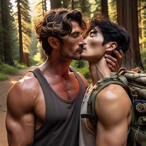 Grant Huang And Lucky Lee Kissing By Misterspectacular92 On Deviantart
