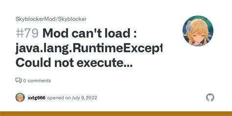 Mod Cant Load Javalangruntimeexception Could Not Execute Entrypoint Stage Client Due To