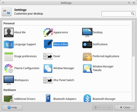 The Small Details Menu Editing « Xubuntu