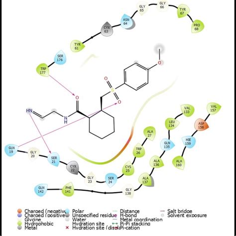 2d Ligand Interaction In The Active Side Of The Papain Download