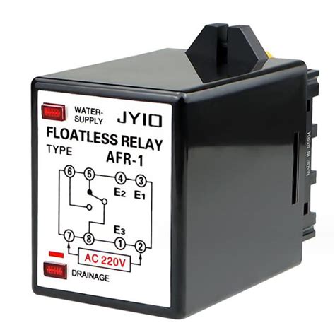 1 Pcs Ac220v 50 60hz Liquid Level Controller Relay Water Level Switch With Base