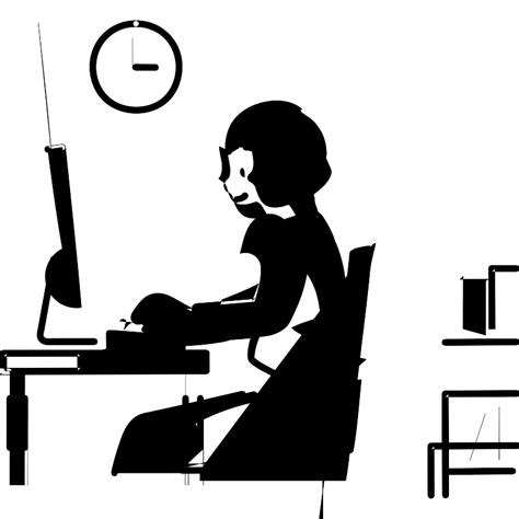 man doing remote work sideways vector svg icon svg repo