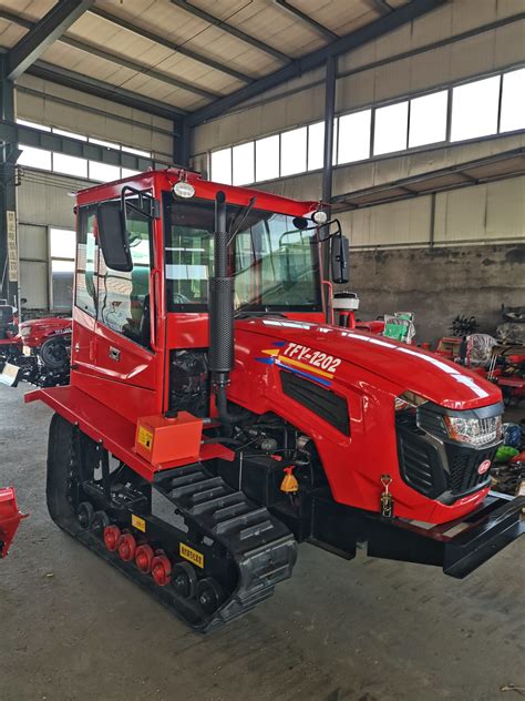 Mini Crawler Tractor Farm Cultivator Rotary Tiller Multinfunction Farm Mini Crawler Tractor