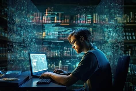 premium photo data science business artificial intelligence ai