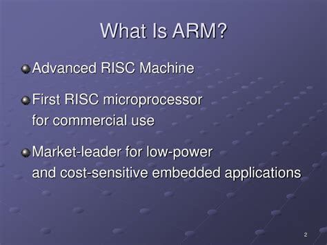 PPT ARM PowerPoint Presentation Free Download ID