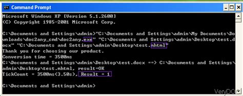 How To Convert Docx To Mhtml Verydoc Knowledge Base
