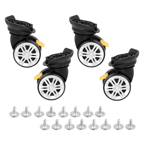Luggage Suitcase Wheels A18 Double Row Wheel 60mm Left And Right Swivel