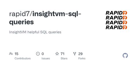 Github Rapid7insightvm Sql Queries Insightvm Helpful Sql Queries