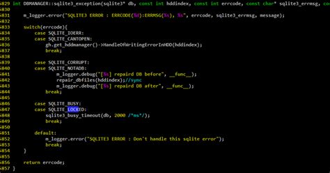 Sqlite Database Is Locked