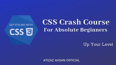 Css Crash Course For Absolute Beginners Urdu Hindi Youtube