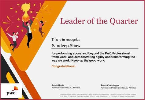 Pwc Rewardsandrecognition Sandeep Shaw 17 Comments