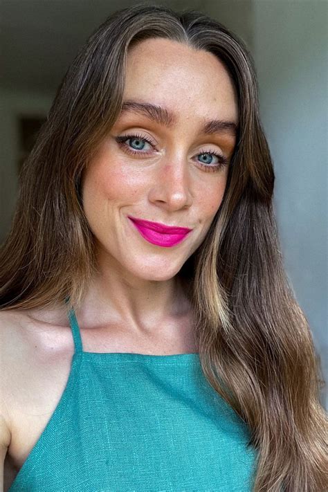 Wedding Makeup Bright Pink Fushia Lip